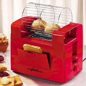 Toaster With Rotating Cooking Basket - Kitchen Clan